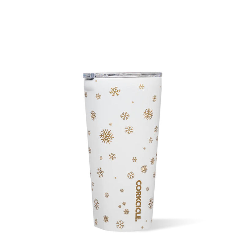 Corkcicle Snowfall White Tumbler 16oz | Christy Sports